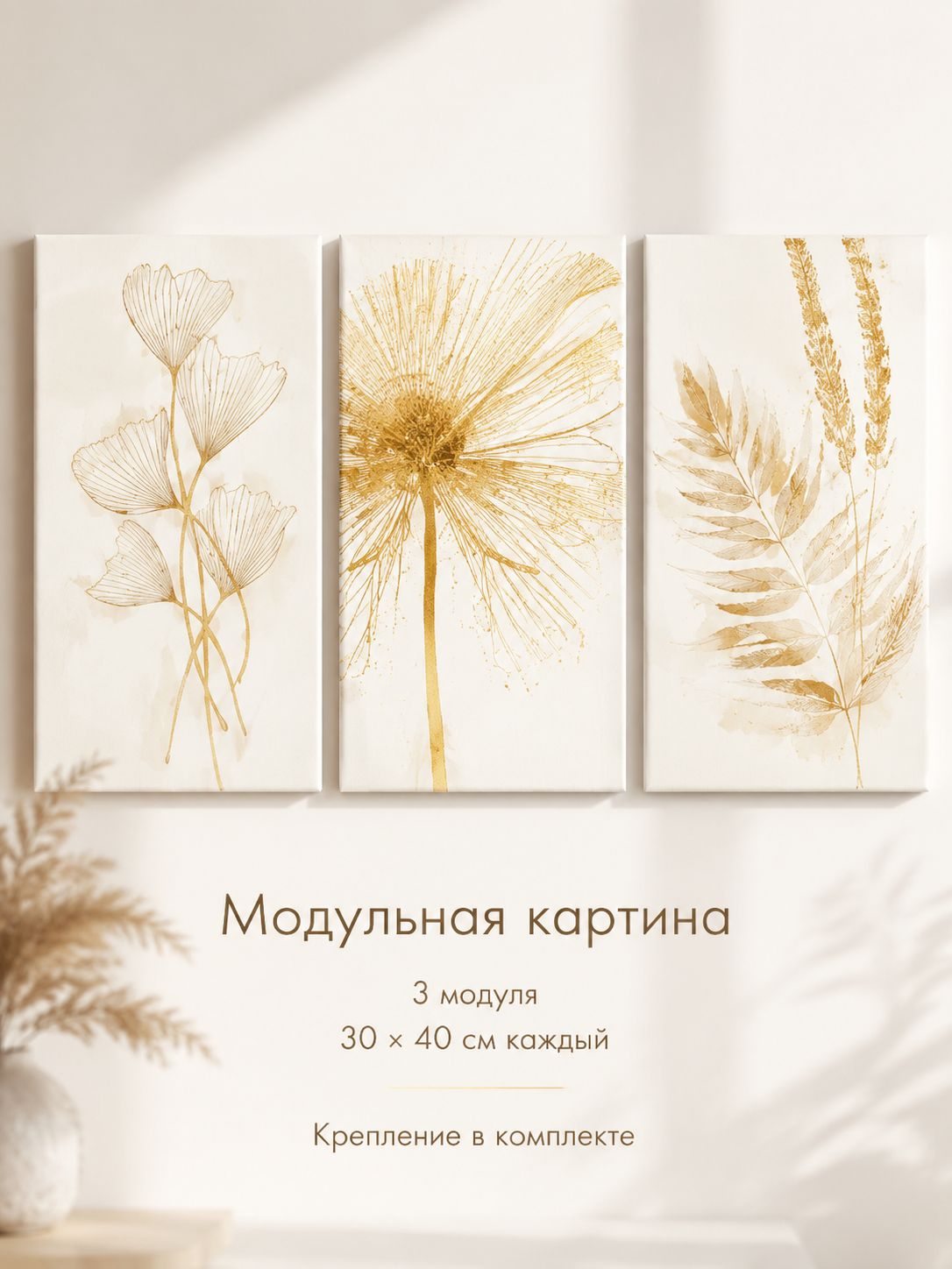 Зеркало ПроАрт Картина по фото на заказ 3 шт 30х40 см