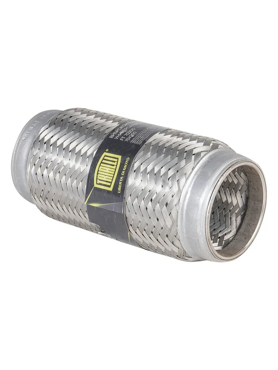Гофра глушителя 70x200 InnerBraid нерж. сталь, арт. FT70200