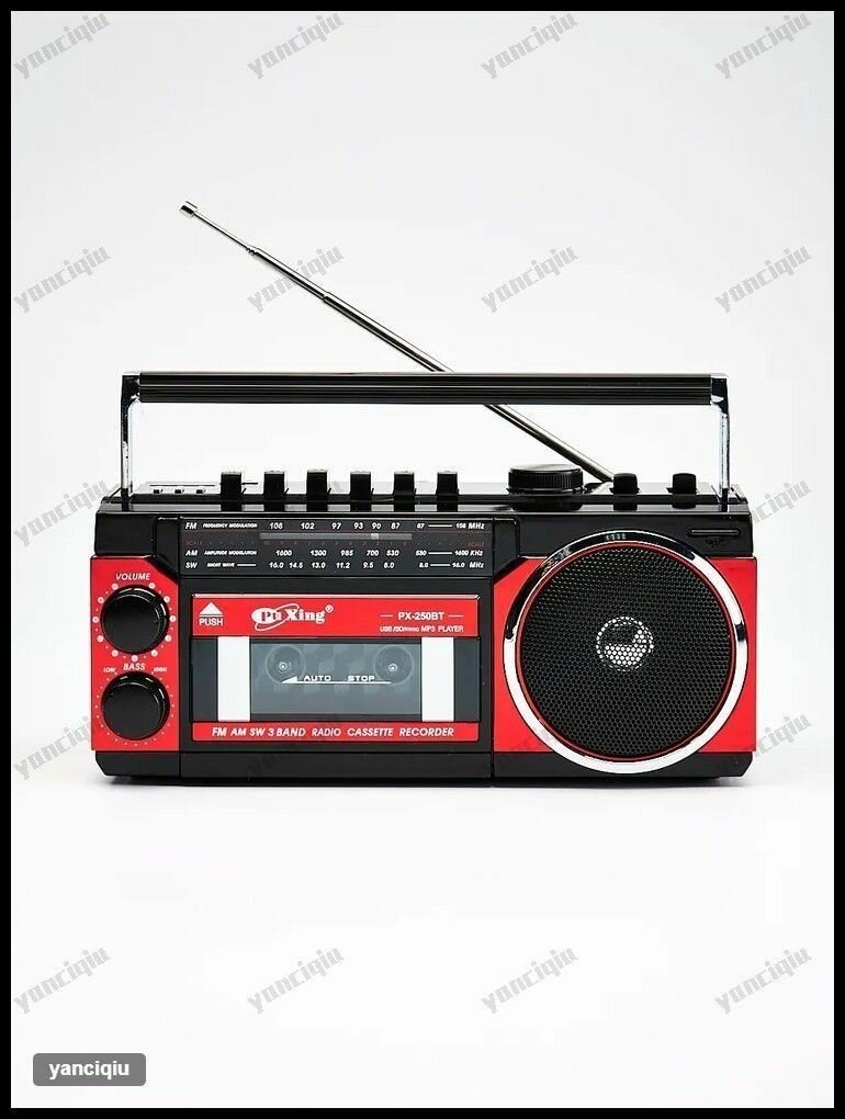 Темнобордовая магнитола, черный бестселлер