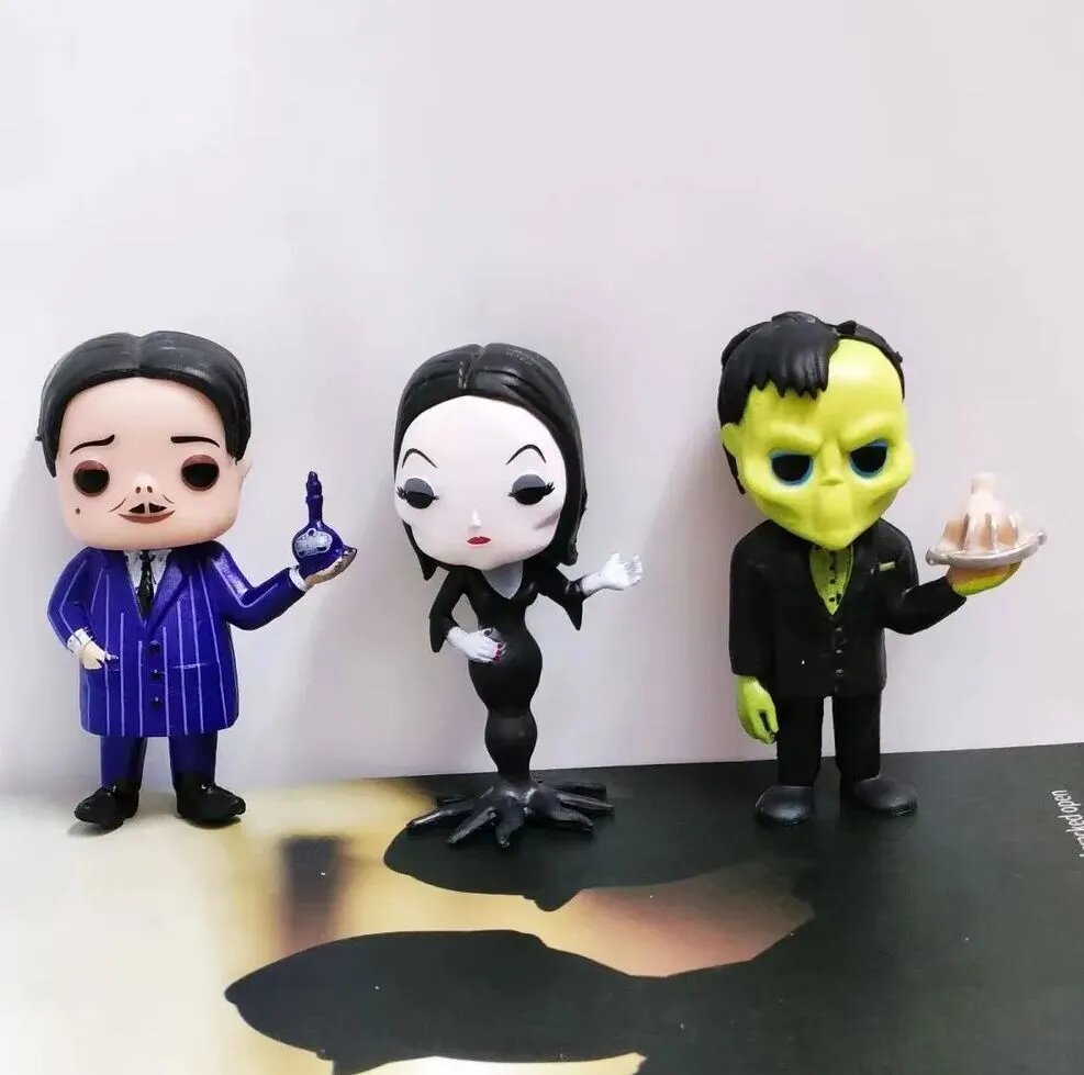 Фигурки Адамс Pop! набор, Мортиша, Фестус, цвет синий, цвет черный, высота 10 см — фото 1