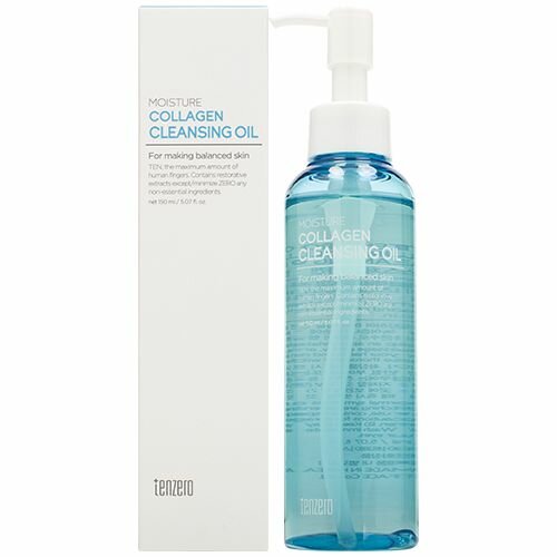 Tenzero Гидрофильное масло с коллагеном Moisture Collagen Cleansing Oil, 150 мл