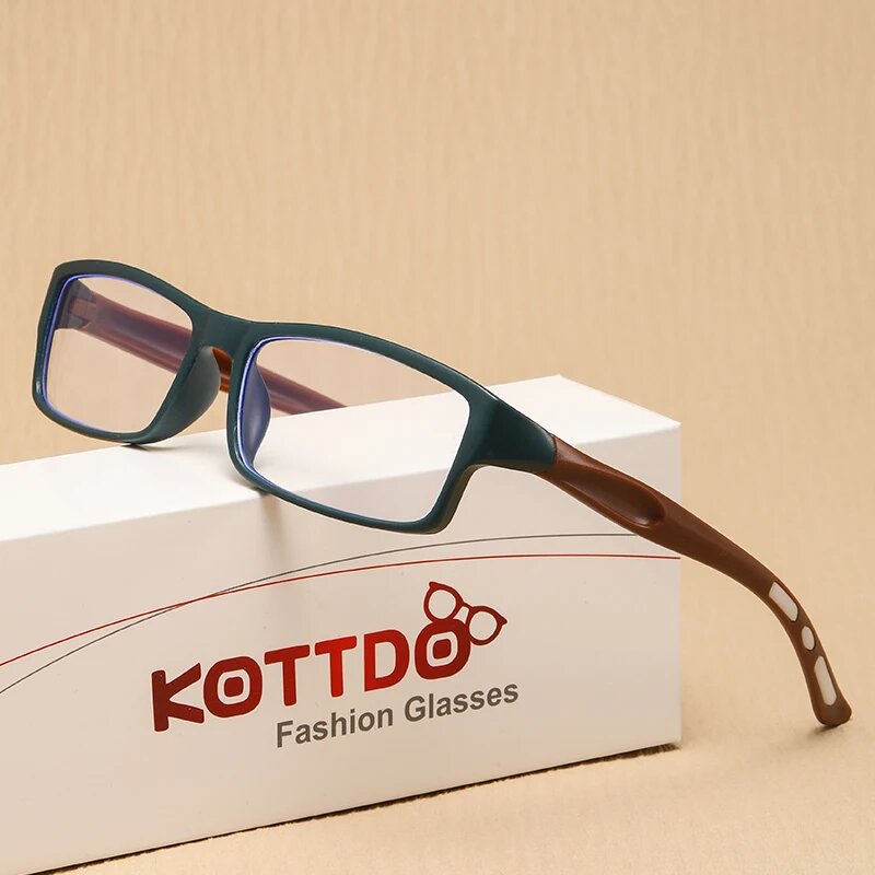 Очки для чтения коричневые +2.0, KOTTDō