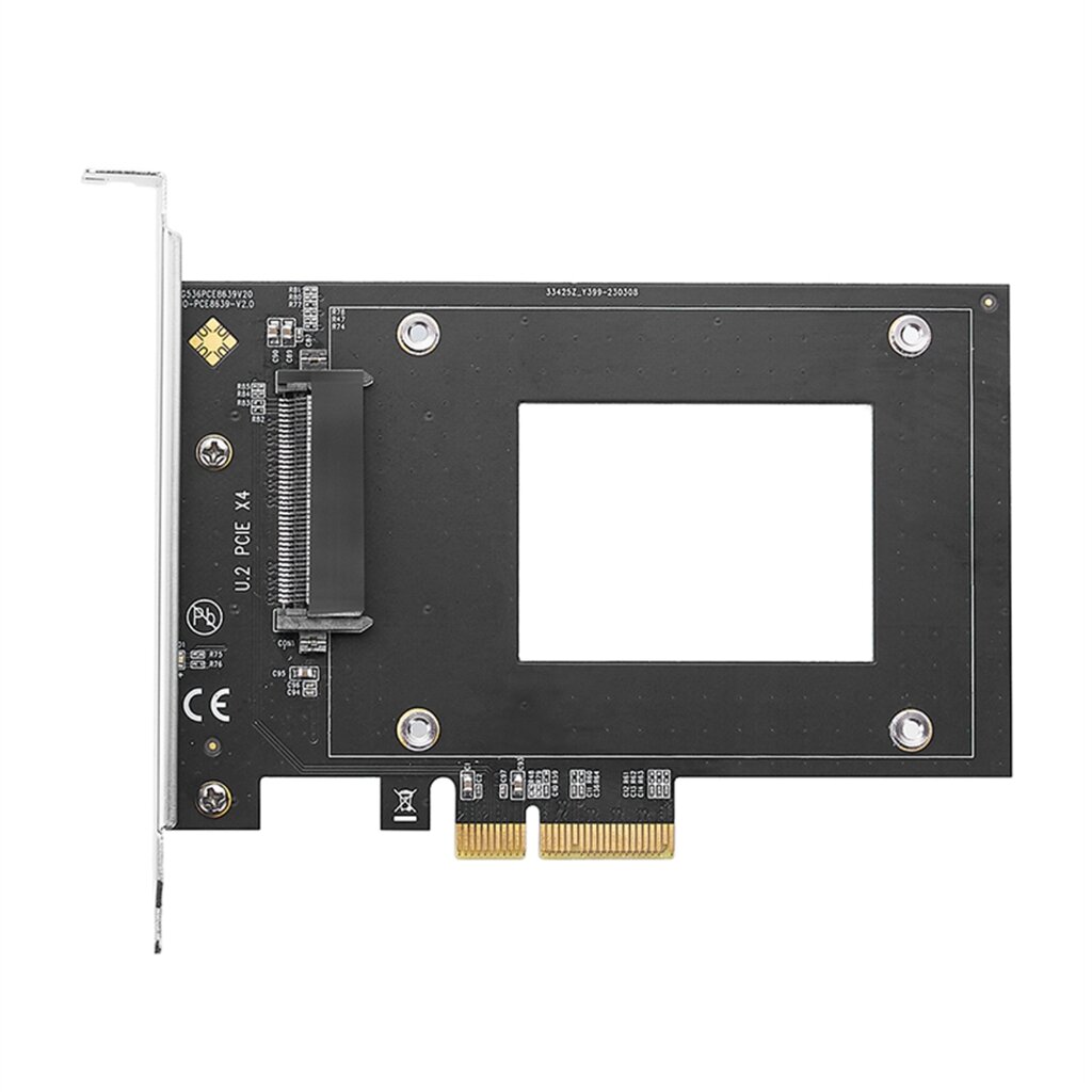 Адаптер-райзер U.2 в PCIE X4 Gen 4.0, 7000 Мбит/с, PCI-E в U.2 SSD