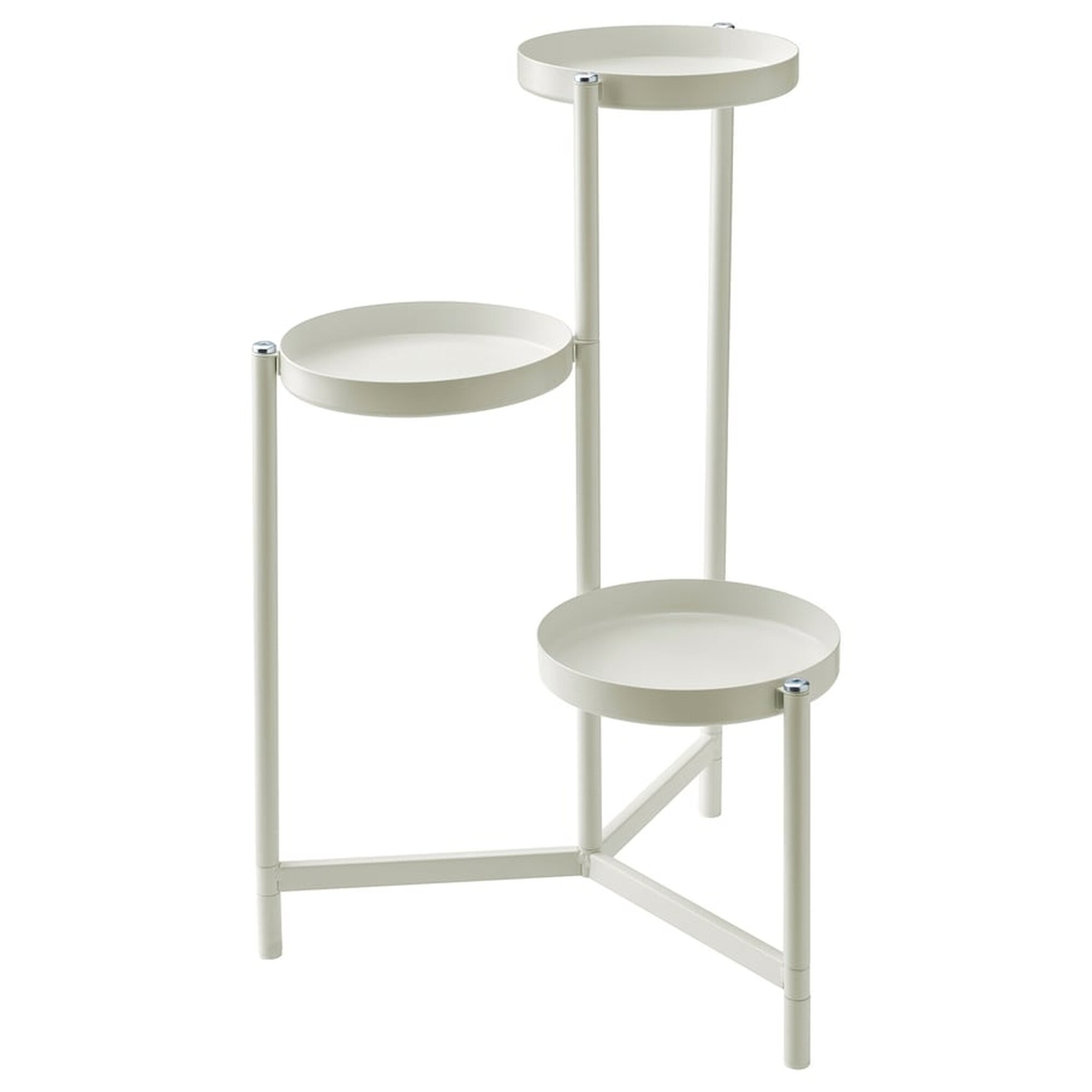 Подставка для цветочного горшка IKEA OLIVBLAD 58 cм цвет белый 906.120.05