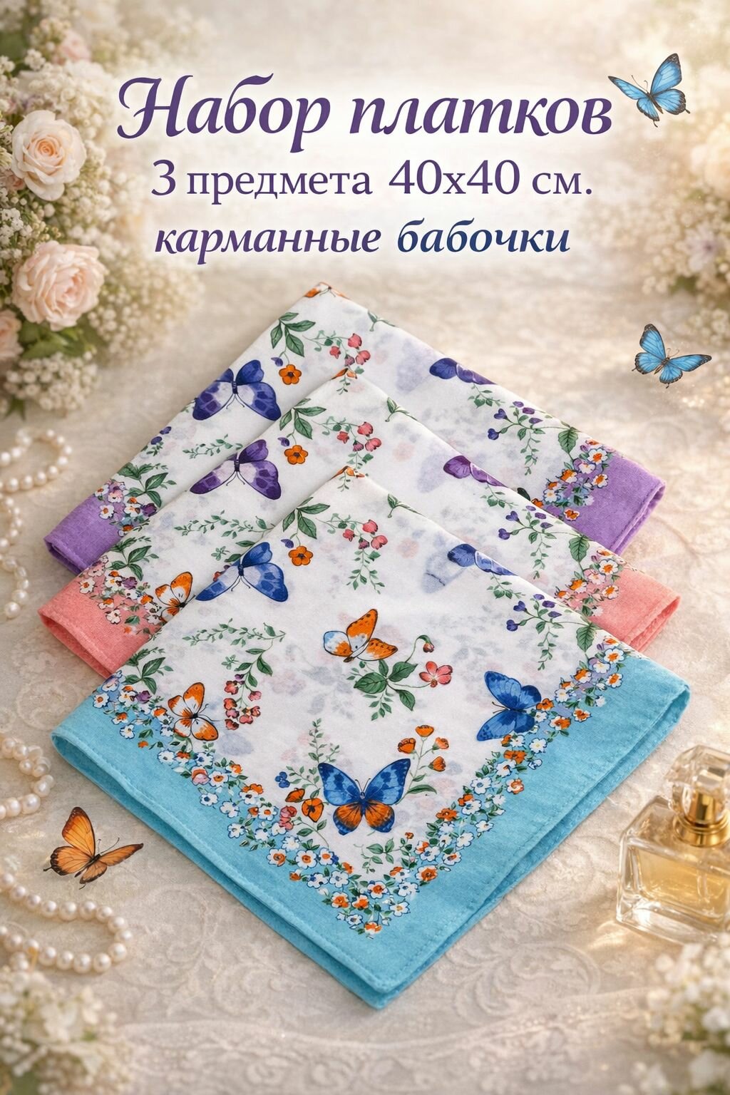 Комплект с шарфом Pastel для девочек и женщин