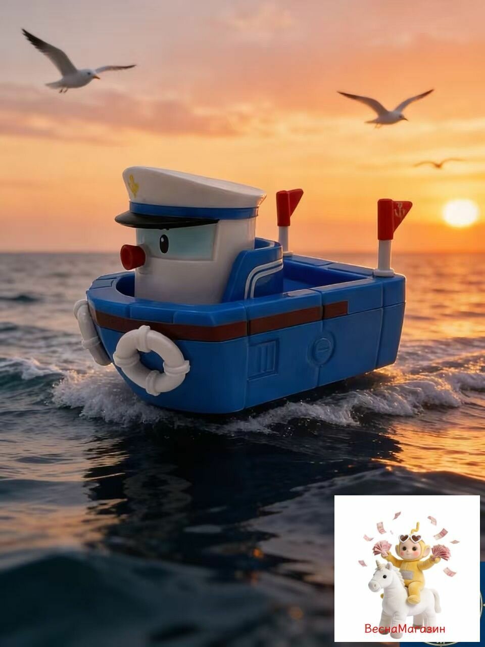 Машинка Робокар Поли, металлическая машинка , Robocar POLI