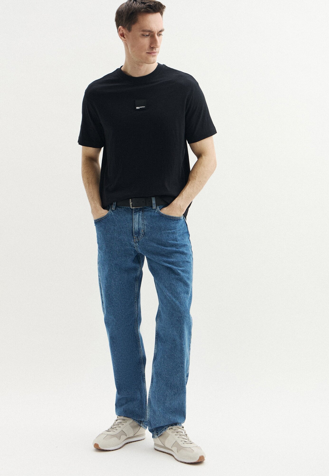 Футболка KARL LAGERFELD JEANS, 1 шт., размер L, черный — фото 1