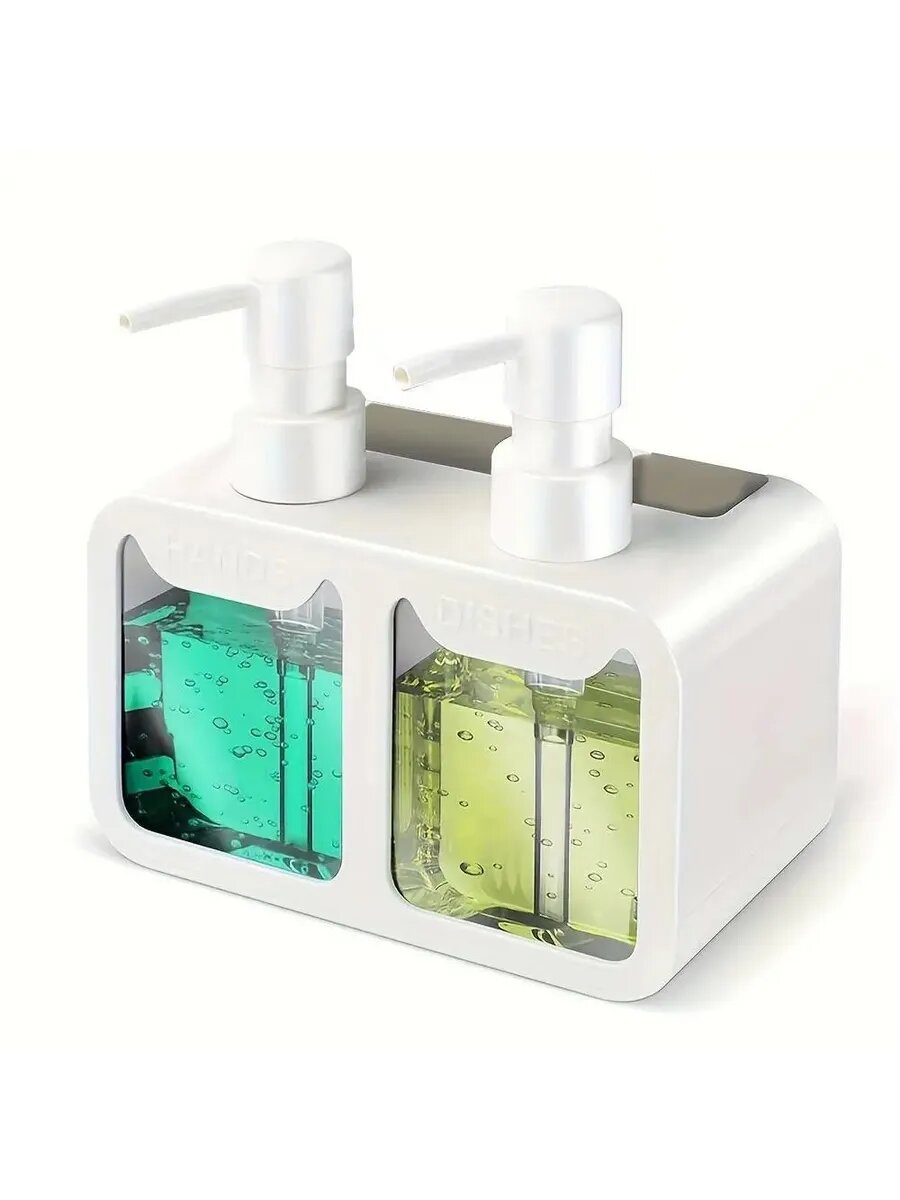 Двойной дозатор для мыла — стиль и функциональность