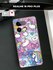 Чехол на Realme 16 Pro+ / Реалме 16 Про+ с принтом Rainbow doodles