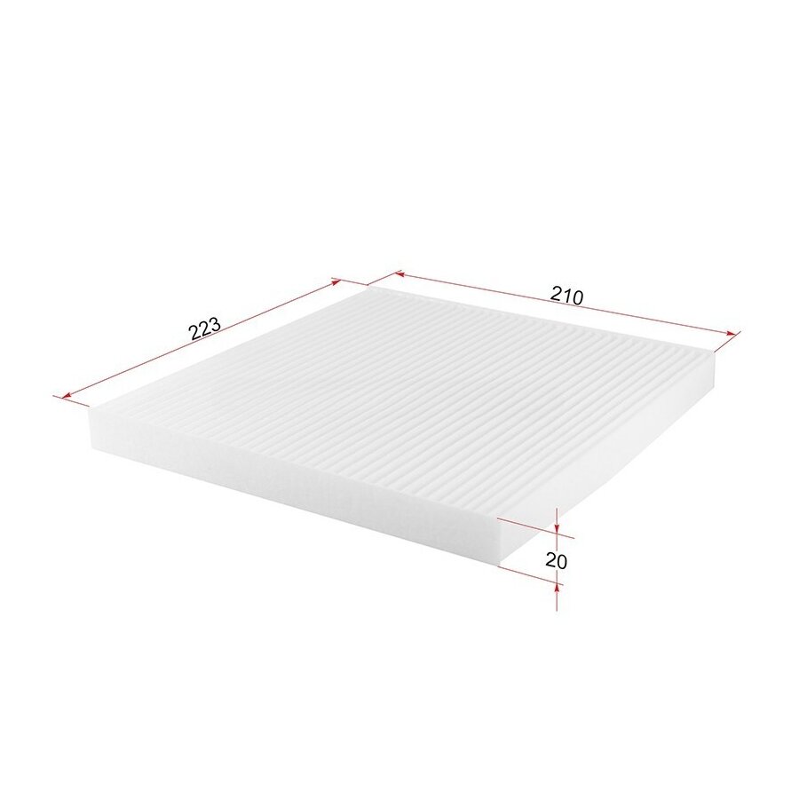 Фильтр салона NISSAN MARCH K13 10- NOTE E12 12-, SAT ST-AY684-NS018