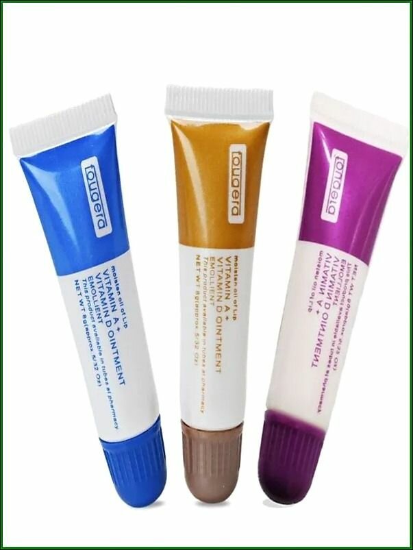 Губная помада с витаминами A и D после ухода за кожей для перманентного макияжа и татуировок, от шрамов, 20 шт, коричневая