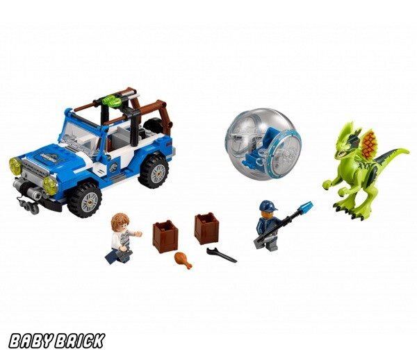 Засада на Дилофозавра (LEGO 75916)