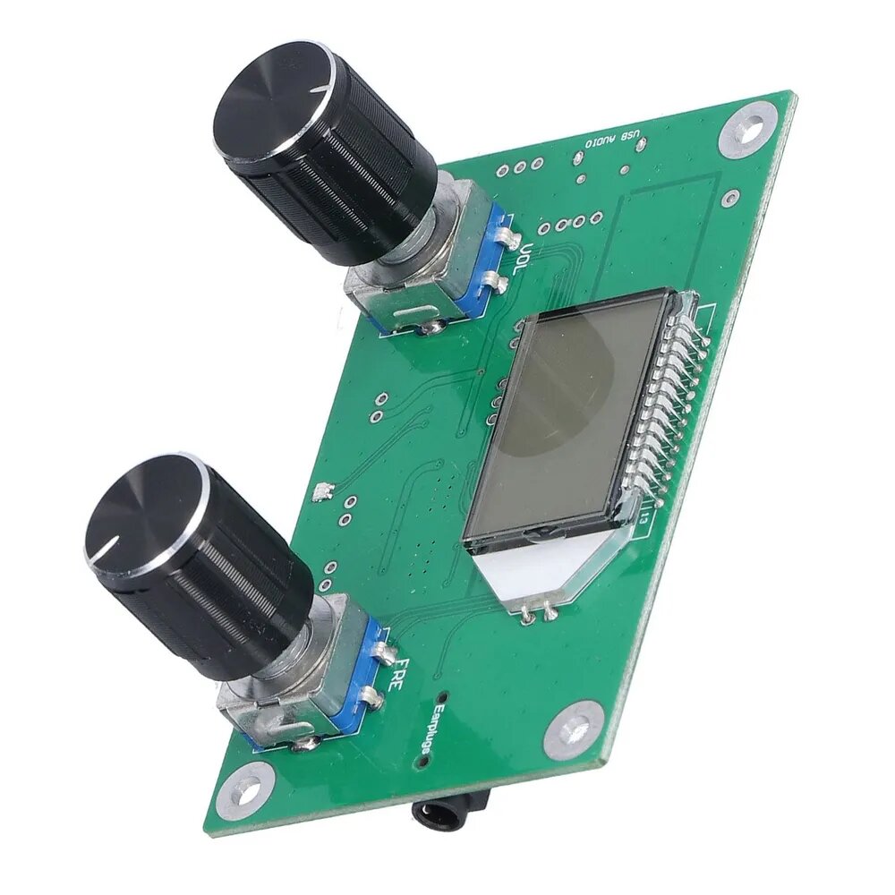 Модуль цифрового радиоприемника Беспроводные стереомодули FM с ЖК-дисплеем 50 Гц 18 кГц