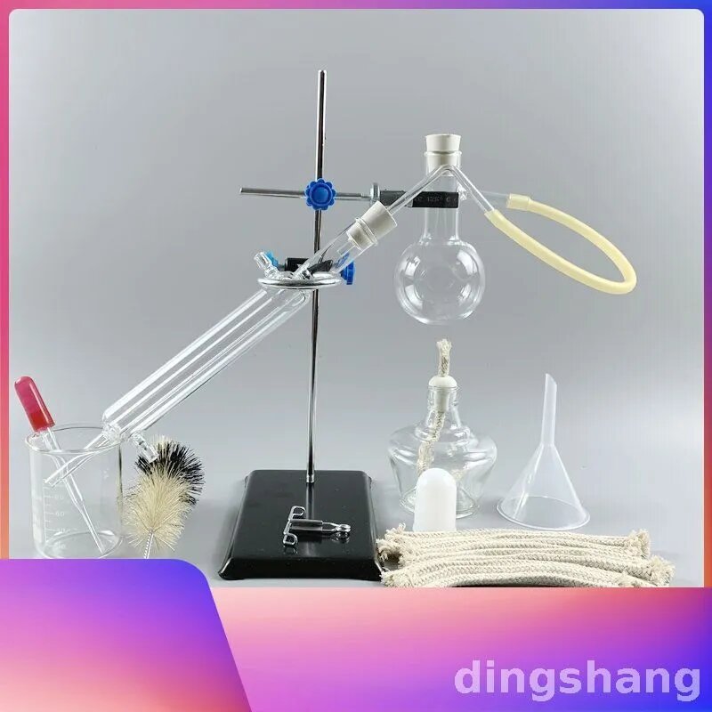 Лабораторный дистиллятор эфирных масел на 100 мл.-DINGSHANG для лабораторных исследований