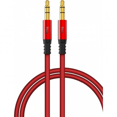 Кабель TFN AUX 1.0m red-black (TFN-CAUX1MRD)