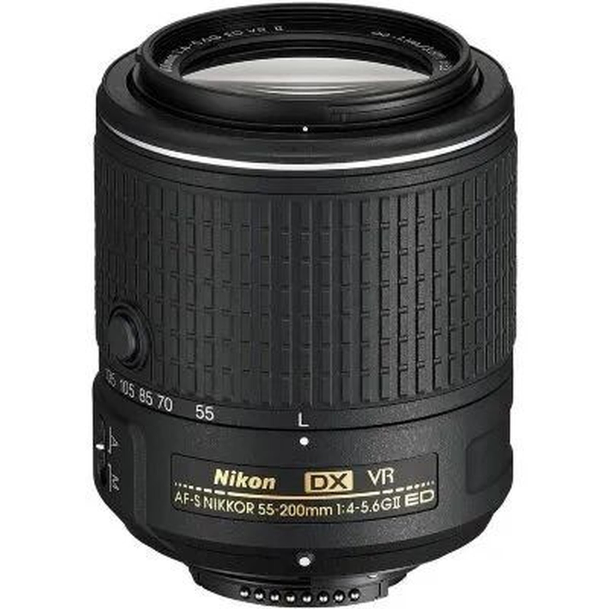 Объектив Nikon AF-S DX NIKKOR 55-200mm, телеобъектив, с системой стабилизации VR II