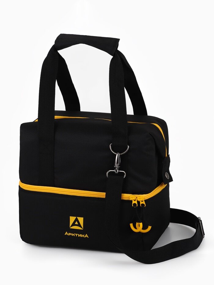 Термосумка-трансформер «Арктика», 11.5 л, 37×16×30 см, черная