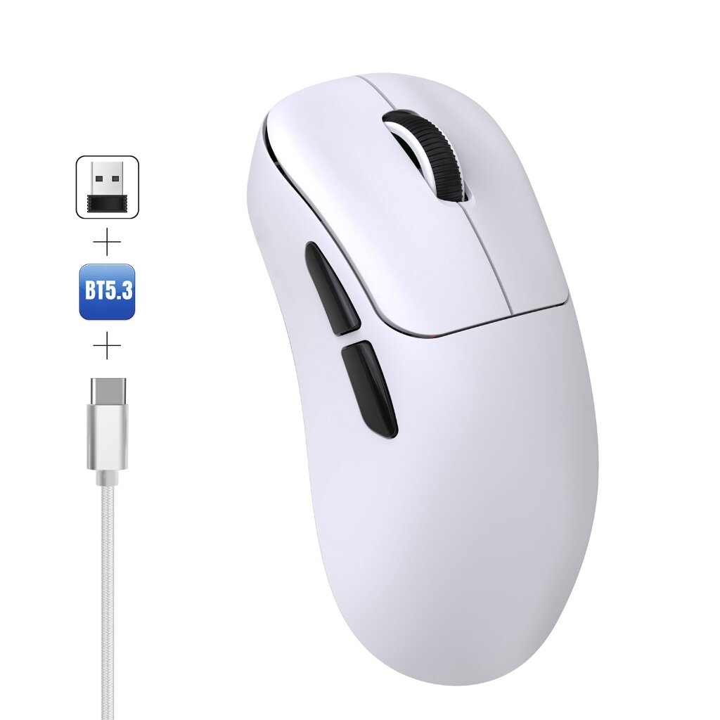 T700 Три моды шнур 2,4 г Bluetooth-совместимый 5.3 Беспроводная мышь регулируется до 10000