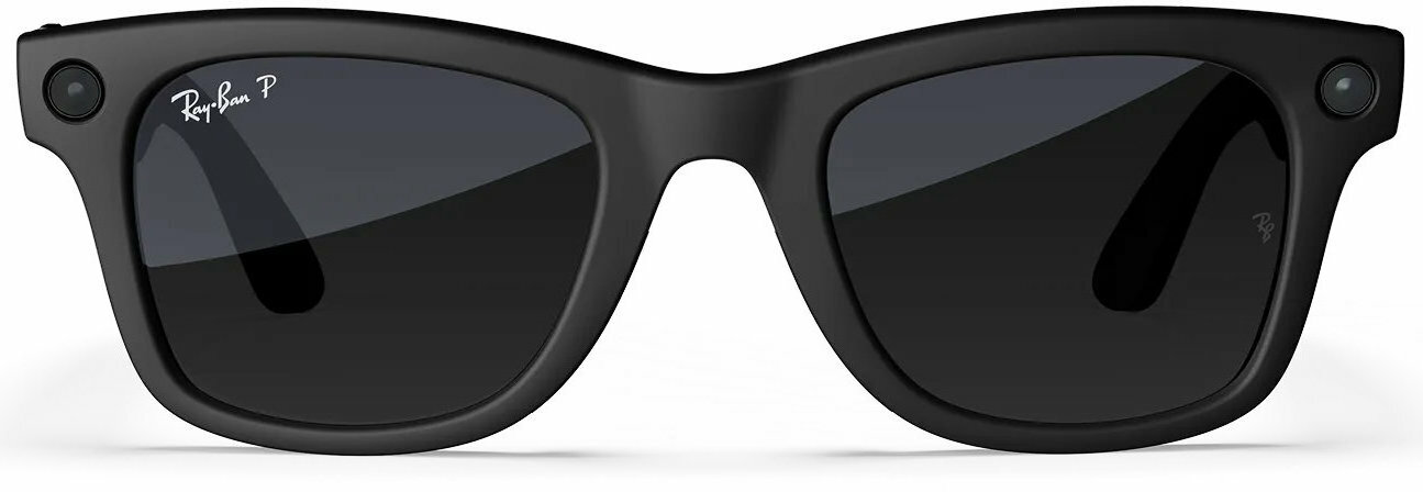 Умные очки Ray-Ban Wayfarer (Gen 2) with camera, Matte Black/Polar Gradient Graphite