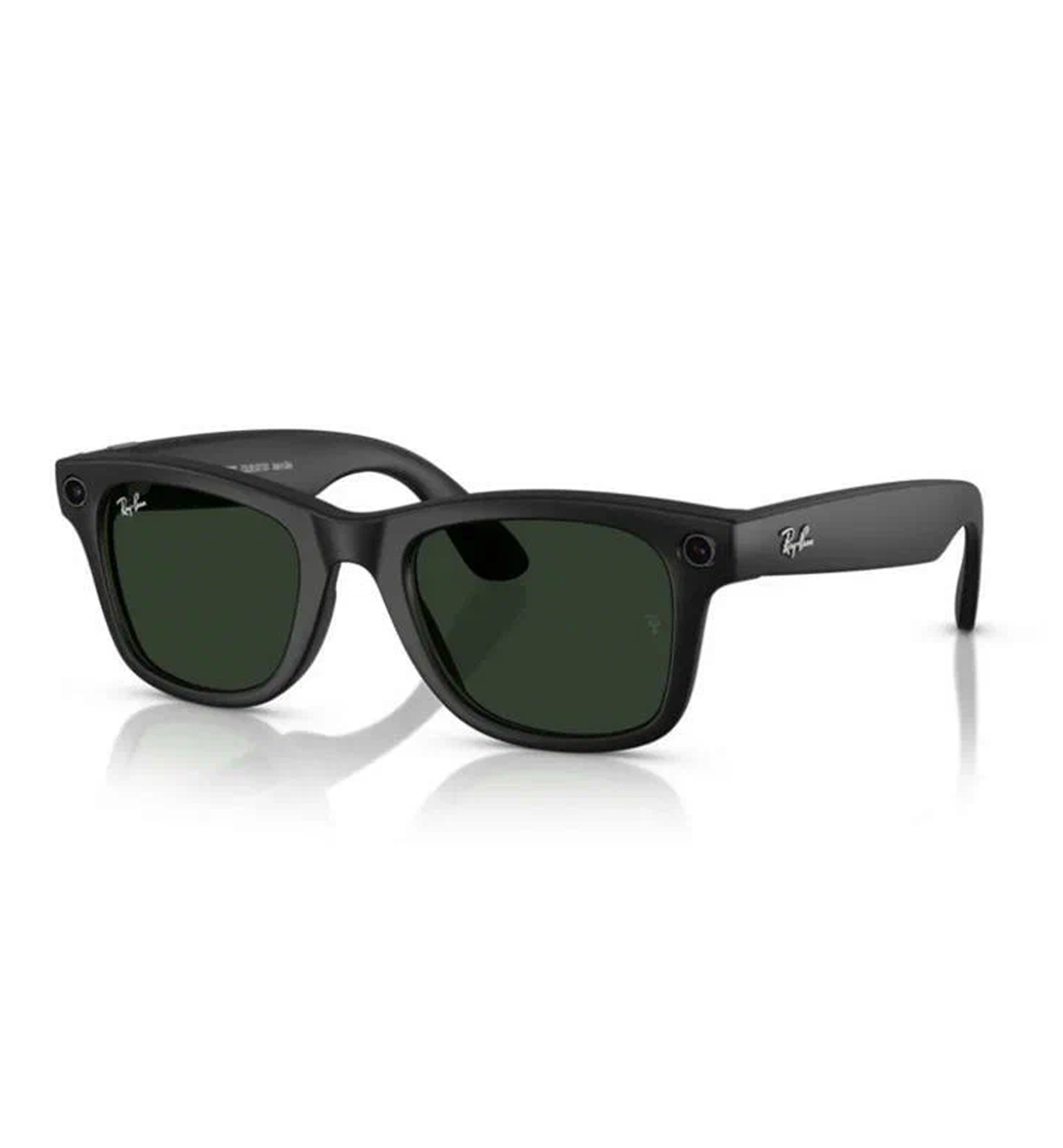 Умные очки Ray-Ban Wayfarer, Matte Black/Transitions Graphite Green (150-50), (Черный/Зеленый)