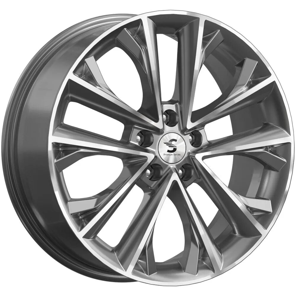 Литой колесный диск Premium Series КР012 Jetour X70 Plus_X90 Plus R18x7.0J 5x108 ET38 ЦО60.1 для автомобиля