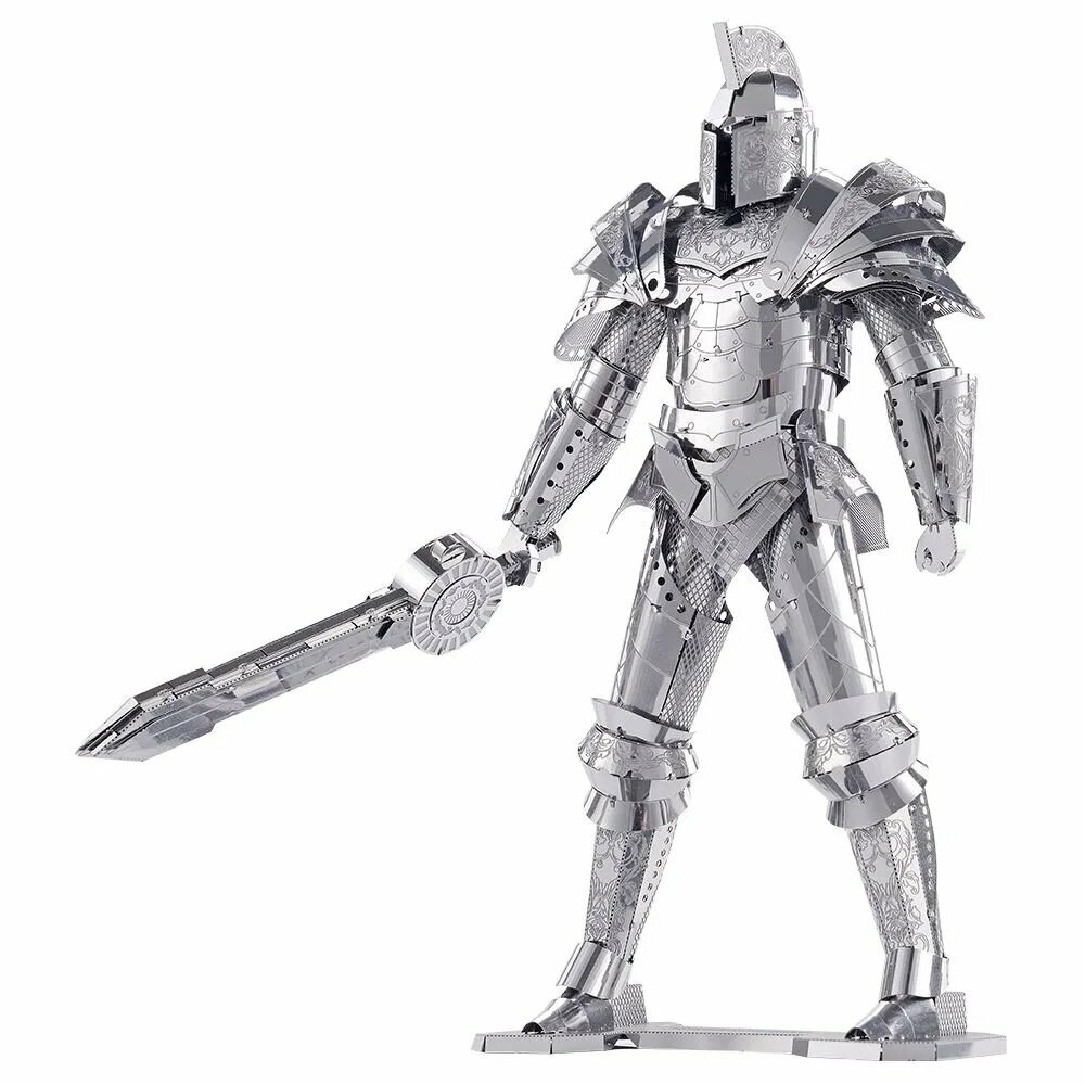 Металлические 3D-модели Piececool для взрослых, наборы моделей головоломок Black Knight для праздничных подарков