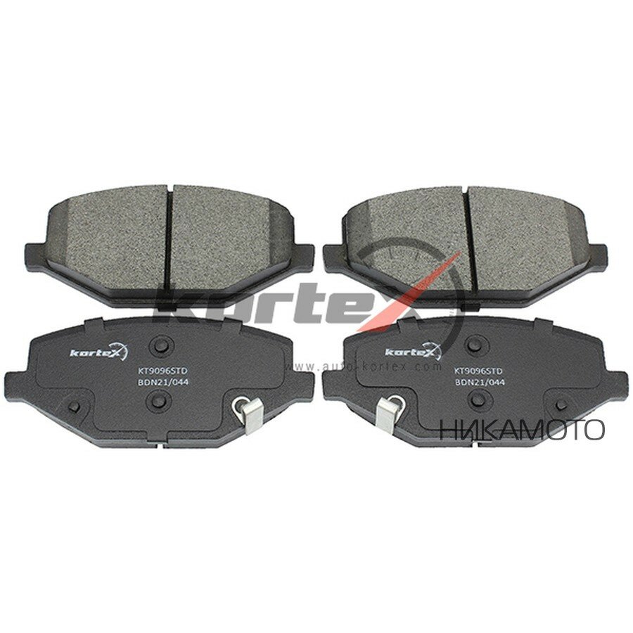 KORTEX KT9096STD Колодки тормозные GEELY COOLRAY 20- передние