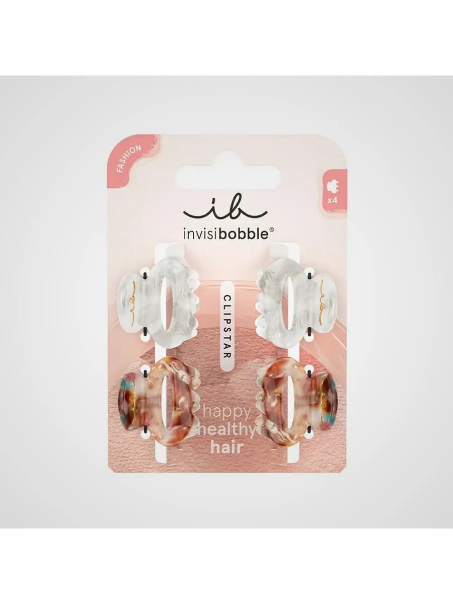 INVISIBOBBLE CLIPSTAR Petit Bijoux Заколка 4 шт