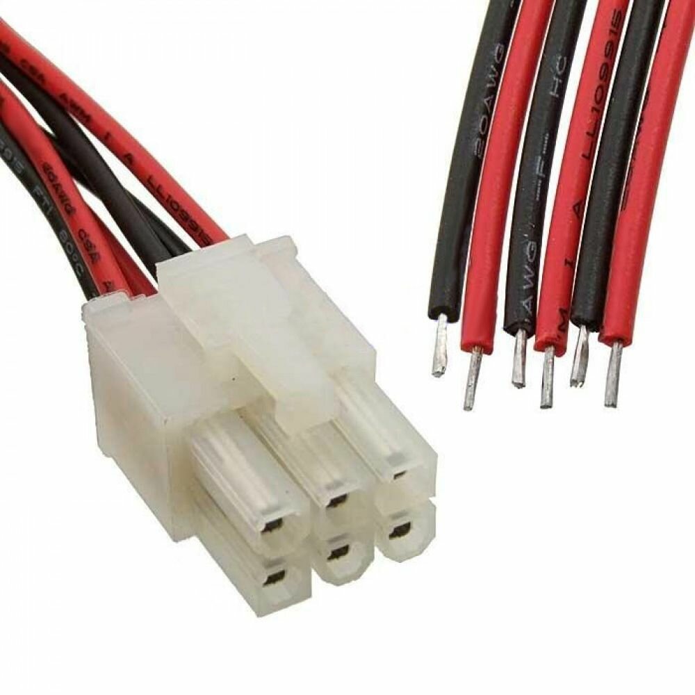 5 шт Межплатный кабель MF-2x3F wire 0,3m AWG20