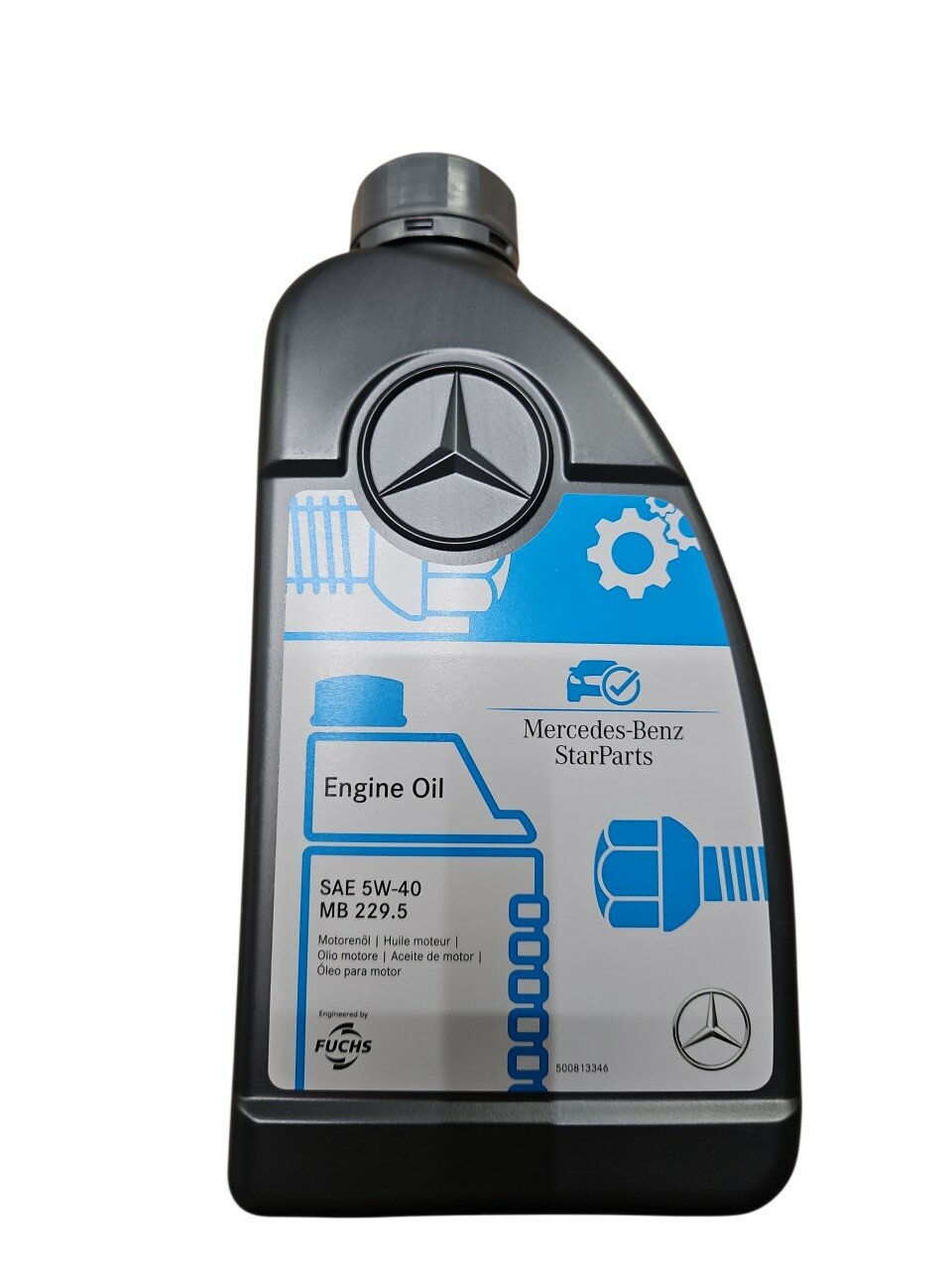 Моторное масло Mercedes-Benz 229.5 5W-40 1 л, 1 шт