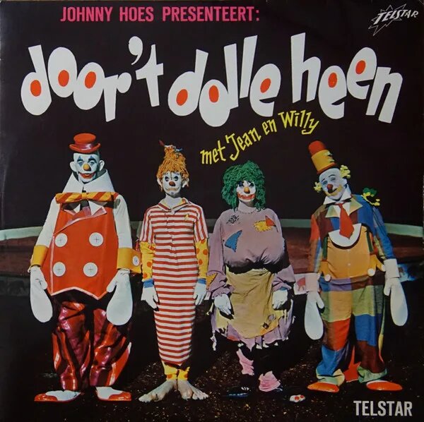 Jean En Willy - Johnny Hoes Presenteert: Door t Dolle Heen Met Jean En Willy VG