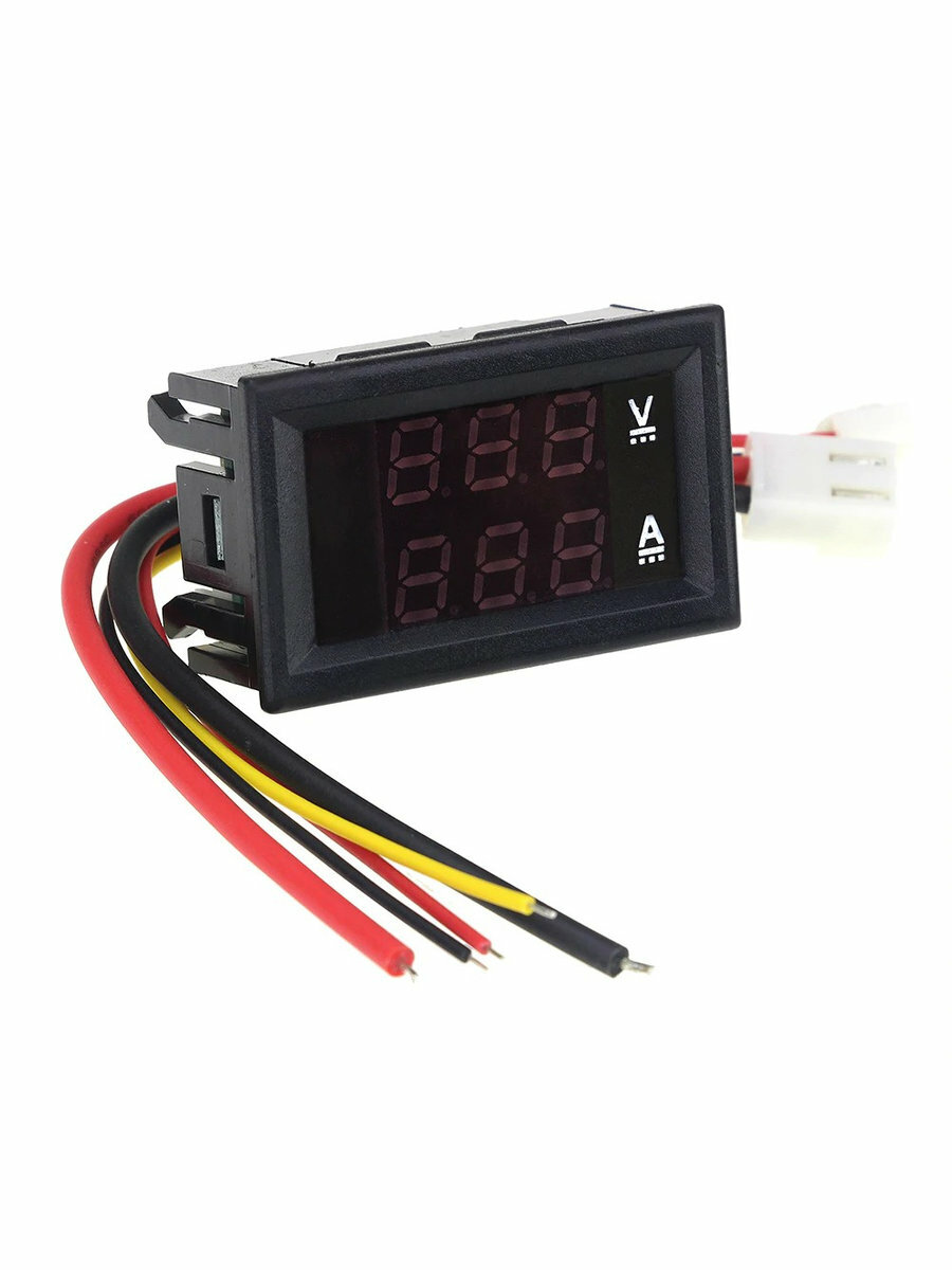 Вольтметр - амперметр 0-100В DC 0-10А VC288RB V1.0 (красный, синий)