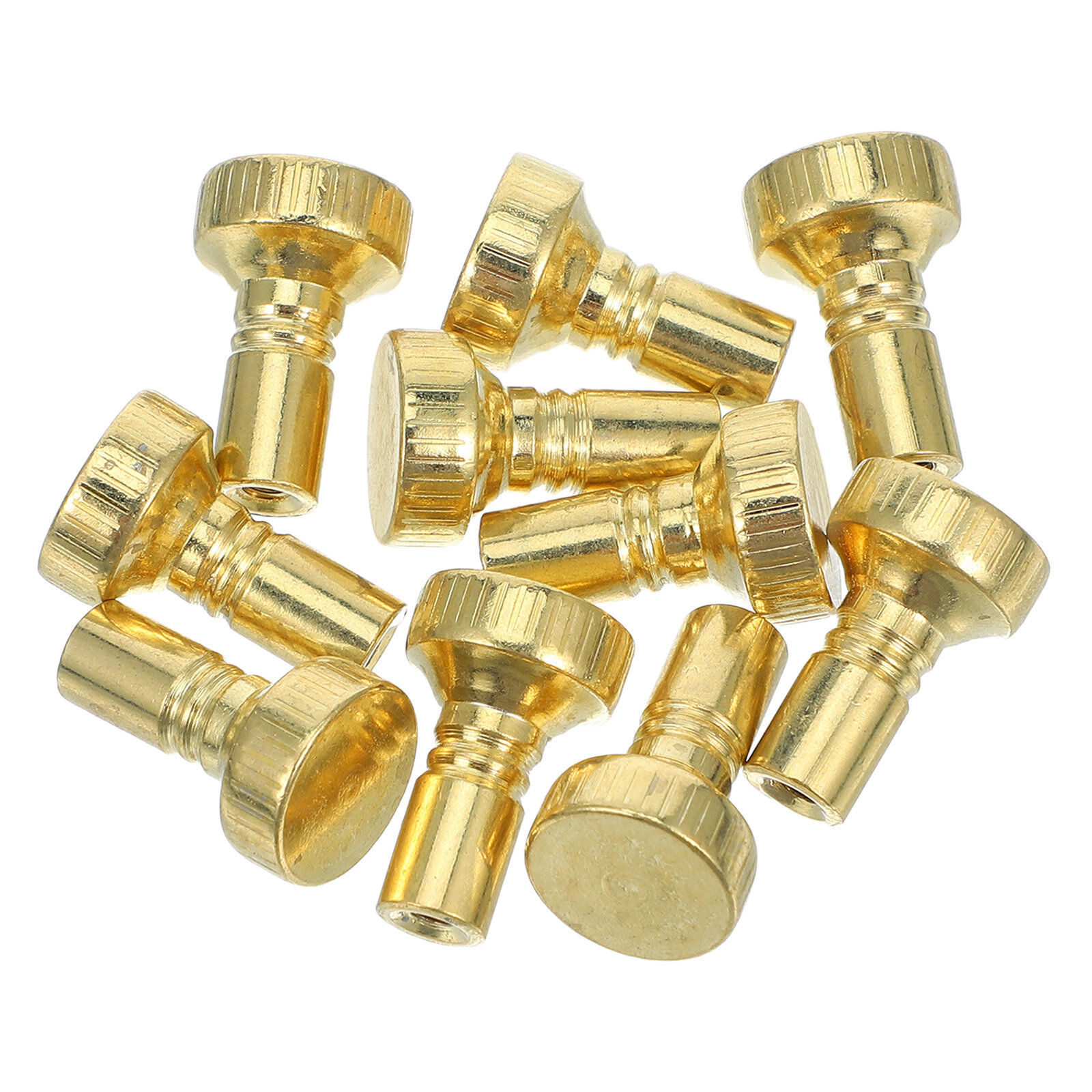 Декоративная головка для патрона лампы, прямая ручка в форме цветка, декоративная насадка в виде сетчатого цветка, вогнутая головка в форме цветка, 10 шт. (ручки 12*19 см, золотистые).