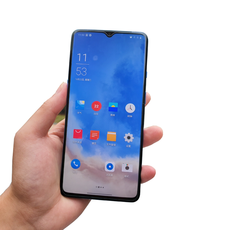 Защитное стекло для OnePlus 7T, без белого края, полное покрытие, устойчивое к царапинам