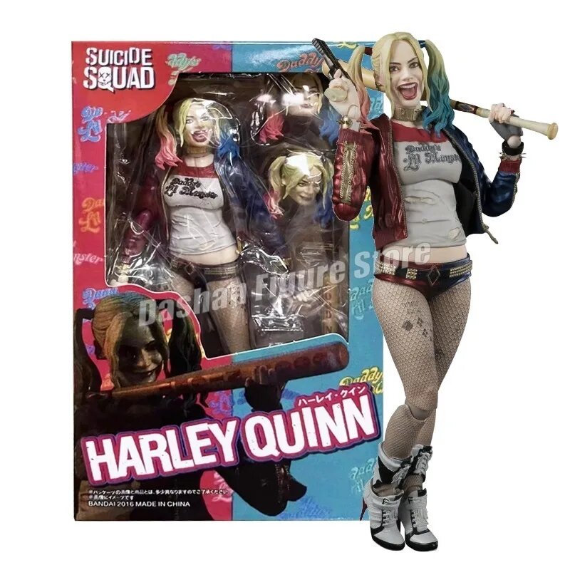 Bandai SHF Харли Квинн, 15 см, с коробкой