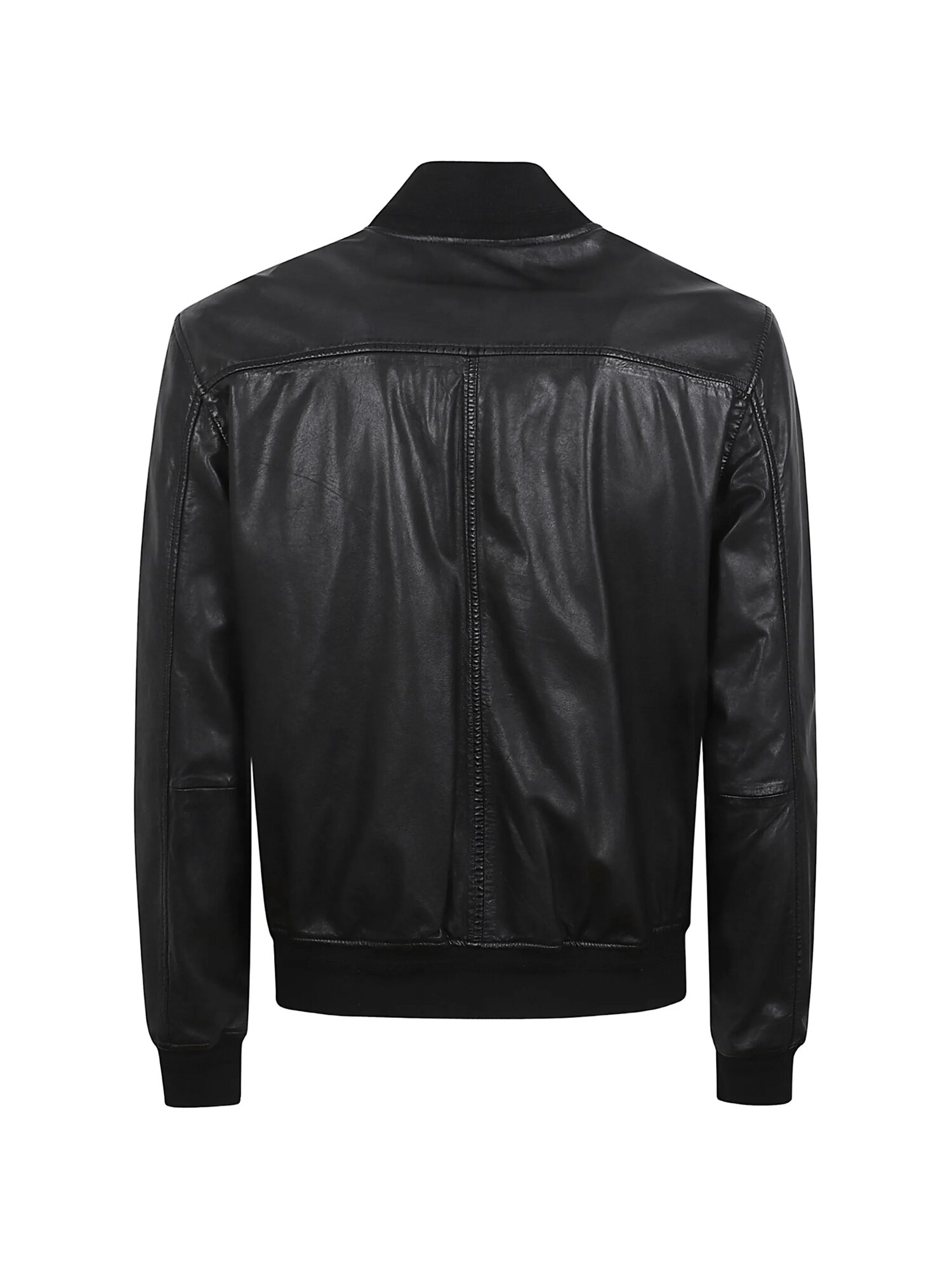 Куртка Sword Leather bomber jacket, размер 52, black/black — фото 1