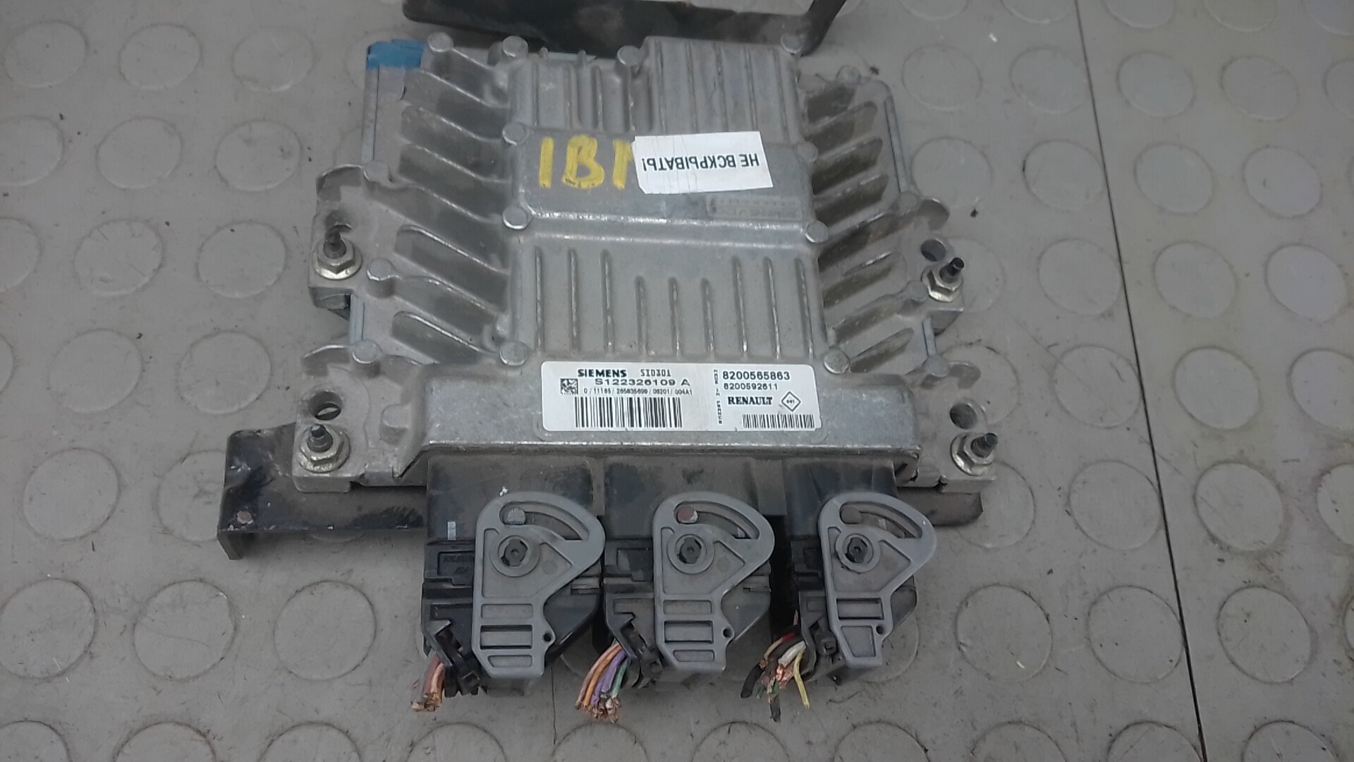 Блок управления двс RENAULT MEGANE 2, Номер S122326109A, 8200565863, 8200592611, 265835699