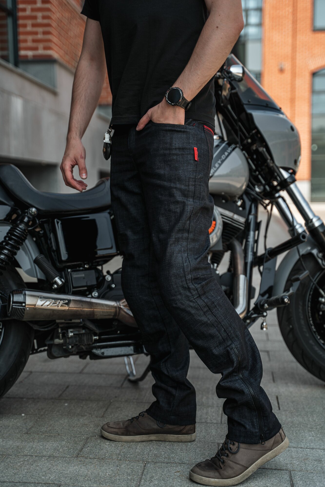 Мотоджинсы Hyperlook Hellboy