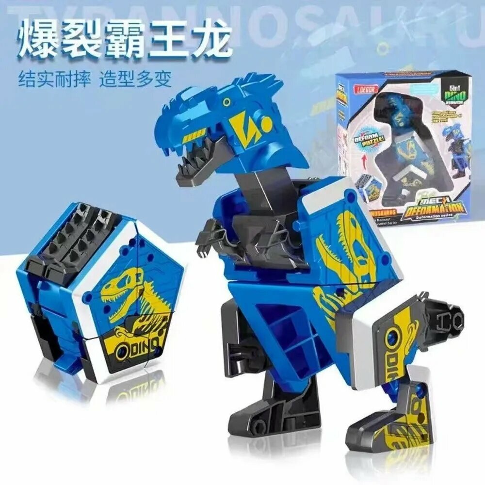 Игрушка Transformers, комбинированная модель динозавра и дракона-робота, сборная модель, Взрывной Тираннозавр