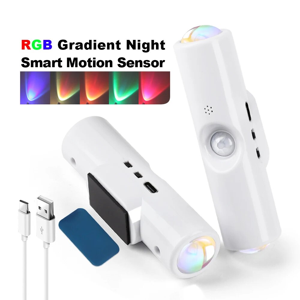 RGB Ночник с датчиком движения Motion Sensor Night Light RGB
