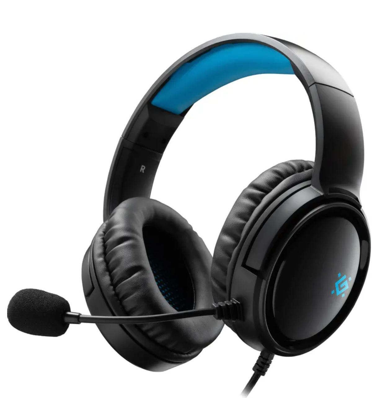 Наушники игровые Defender Abyss, для компьютера, накладные, черный, (64548)