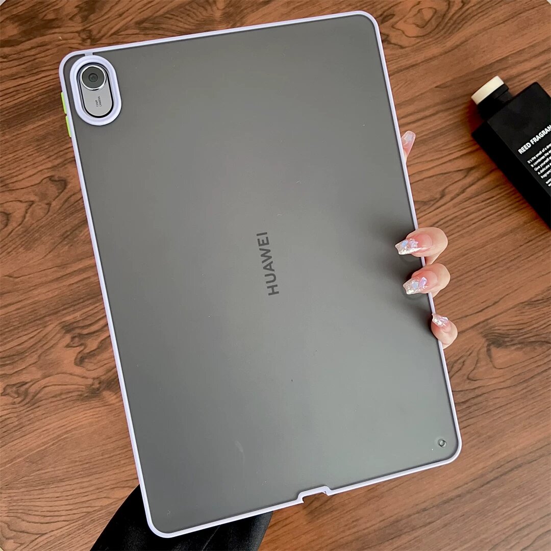 Сумка-чехол для Huawei MatePad 11.5-дюймовый 2024 пурпурный матовый мягкий край (ручка не входит)