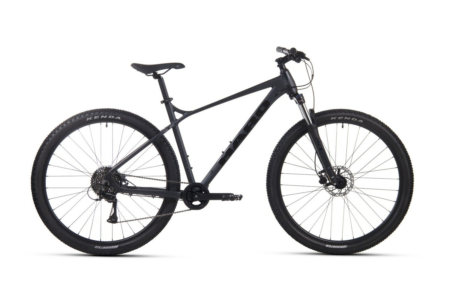 Велосипед HARO Double Peak 29 Sport 2025 (требует финальной сборки), Цвет черный, Размер 22"