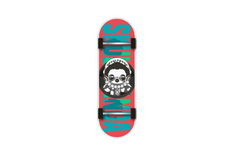 Игрушка слепая коробка унисекс POP MART SKULLPANDA Bear Cat Trend Collection Fingerboard IP Merch, целая коробка 12 шт, assorted