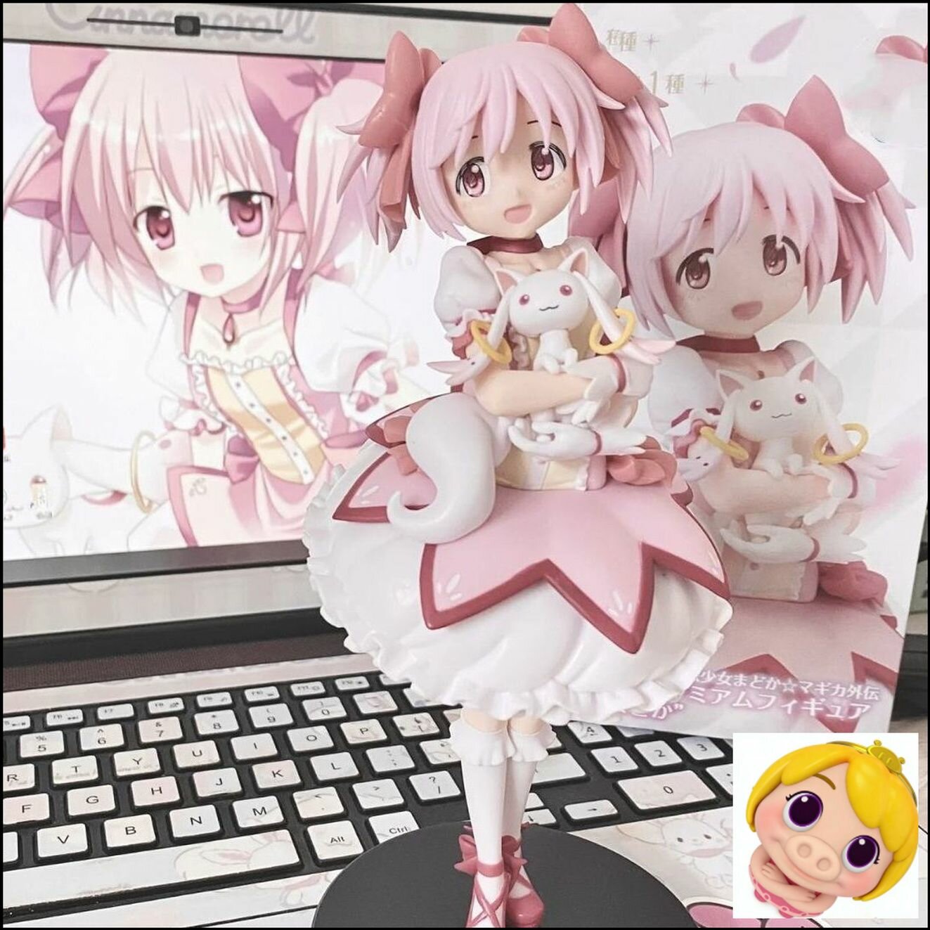 Sega Madoka Magica 16см цвет ПВХ фигурка, мадока магика, 1 шт.