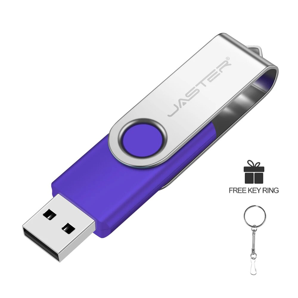 JASTER USB-флешка 8 ГБ фиолетовая