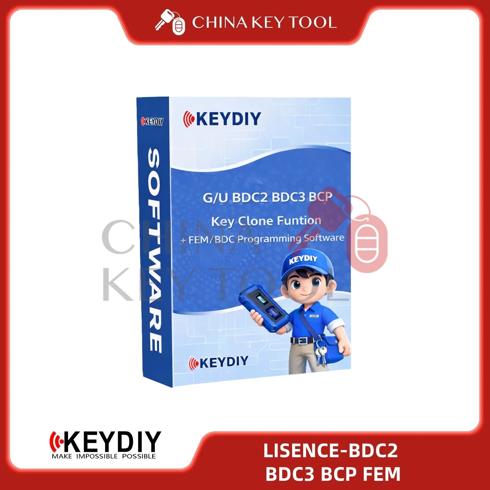 KEYDIY G/U BDC2 BDC3 BCP лицензия для копирования ключей