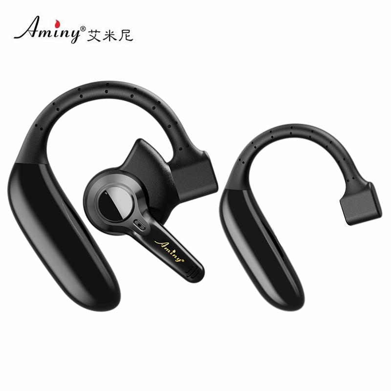 Aminy UFO6 Беспроводные наушники Bluetooth, темно-серый, сенсорное управление, одиночный аккумулятор, совместимость с