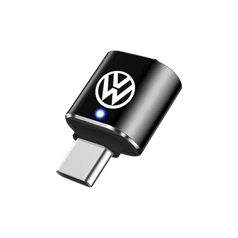 Преобразователь Type-C в USB для автомобиля - 1 шт. универсальный аксессуар для салона