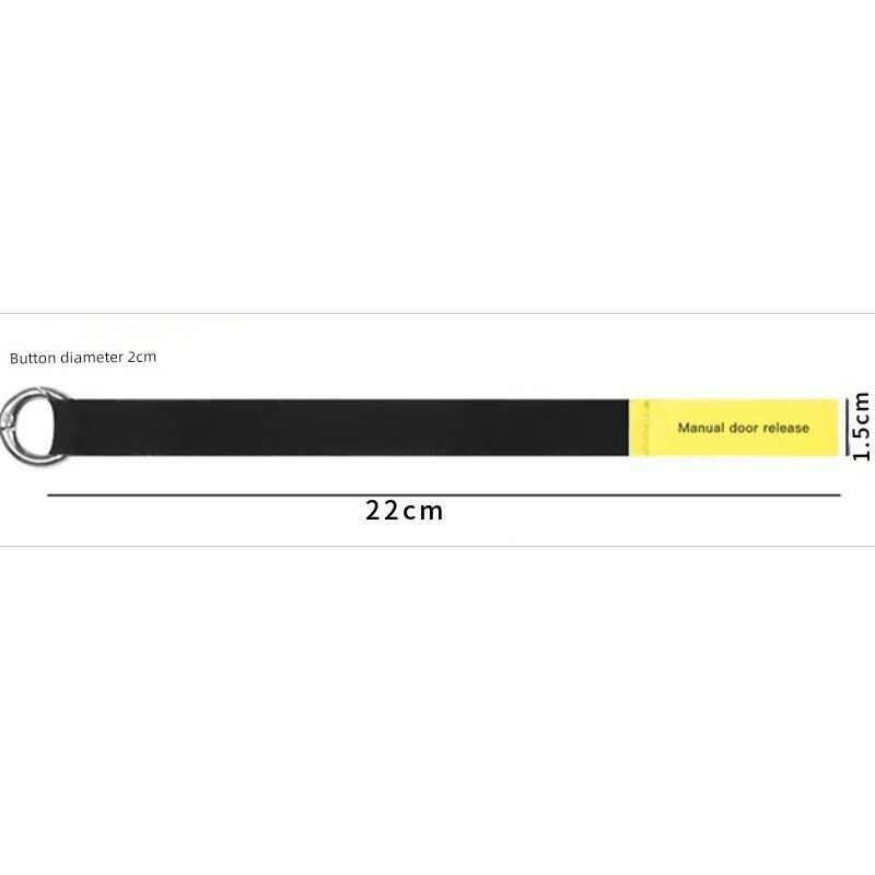 Спасательная веревка для задней двери Tesla Model 3/Y, комплект из 1 шт, замена ручки, безопасная тяга, прочный